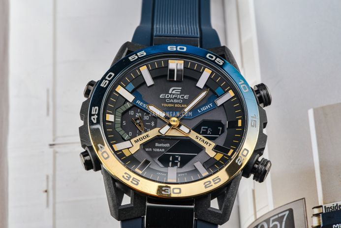 Casio Edifice ECB-2000NP-1ADF Nighttime Drive Series Digital Analog ...