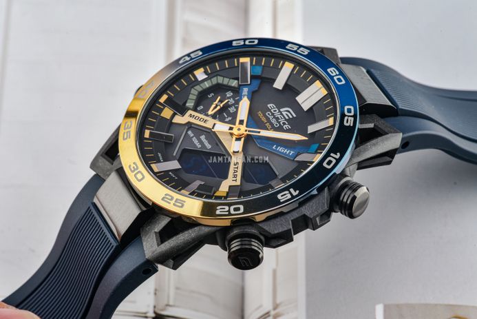 Casio Edifice ECB-2000NP-1ADF Nighttime Drive Series Digital Analog ...