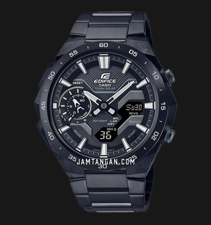 Casio Edifice ECB-2200DC-1ADF Men Windflow Digital Analog Black Dial ...