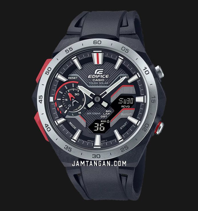 Casio Edifice ECB-2200P-1ADF Men Windflow Digital Analog Black Dial ...