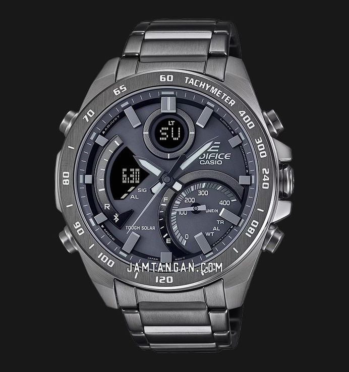 Casio Edifice ECB-900MDC-1ADR Tough Solar Men Digital Analog Dial ...