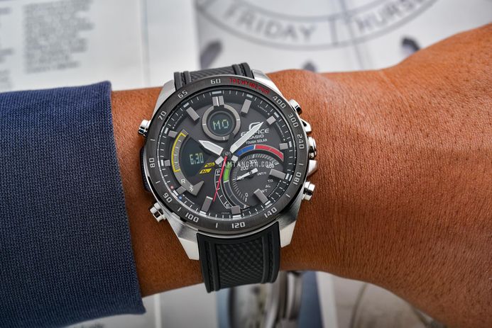 Casio Edifice ECB-900MP-1ADF Tough Solar Men Digital Analog Dial Black ...