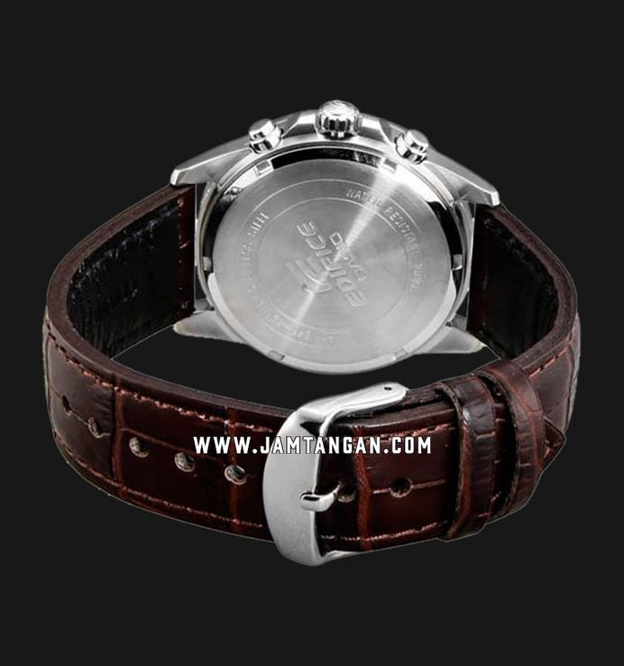 Casio Edifice EFR-526L-7A EFR-526L-7AVUDF Chronograph Panda Men White ...