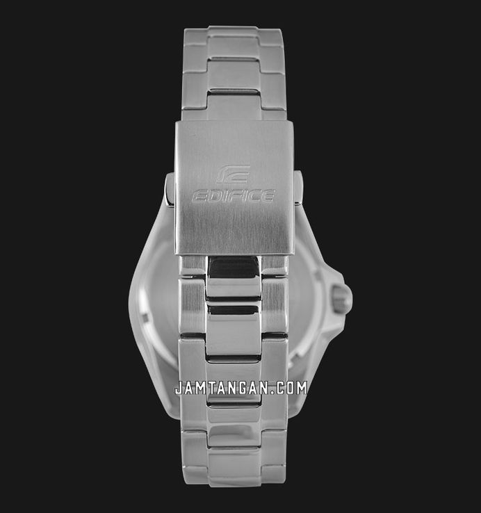 Casio Edifice EFV-100D-2A EFV-100D-2AVUDF Men Blue Dial Stainless Steel Band | Jamtangan.com