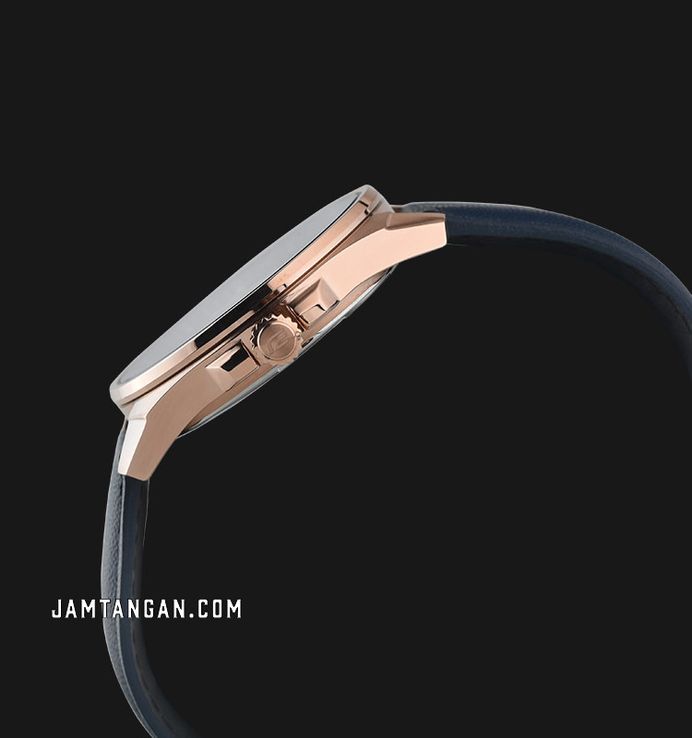 Casio Edifice EFV-150CL-2A EFV-150CL-2AVUDF Blue Dial Blue Leather Band ...