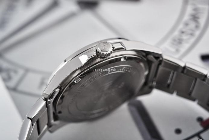 Casio Edifice EFV-150D-2A EFV-150D-2AVUDF Blue Dial Stainless Steel ...