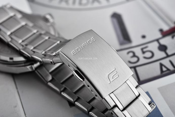 Casio Edifice EFV-150D-2A EFV-150D-2AVUDF Blue Dial Stainless Steel ...