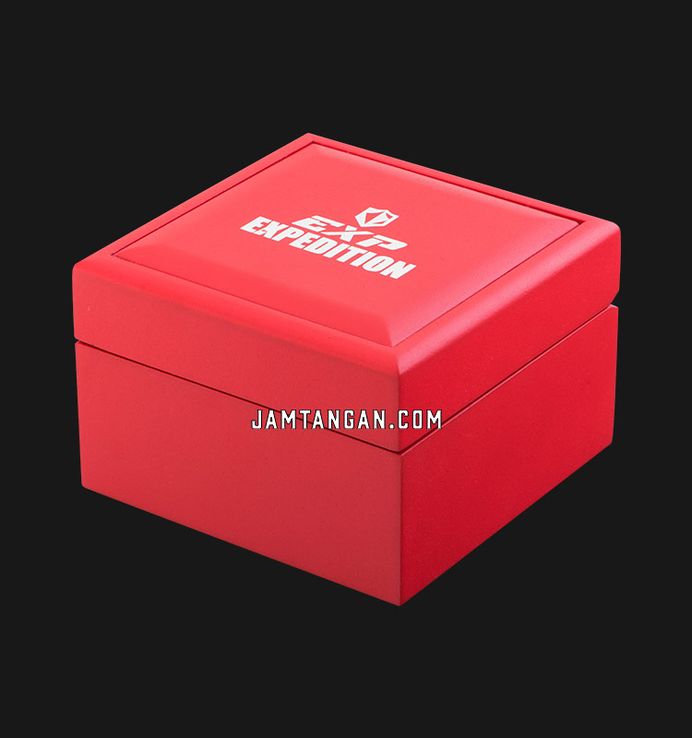 Expedition Chronograph E 6843 MC RTBBA Men Black Dial Black Leather ...