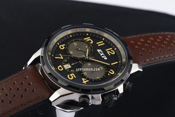 Expedition Chronograph E 6843 MC RTBBAIV Men Black Dial Dual Tone ...