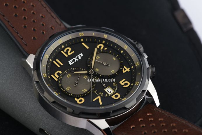Expedition Chronograph E 6843 MC RTBBAIV Men Black Dial Dual Tone ...