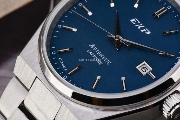 Expedition Automatic E 6857 MA BSSBU Men Blue Dial Stainless Steel ...