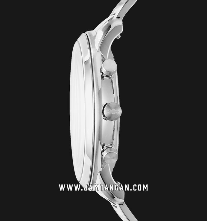 Fossil Neutra FS5384 Chronograph Black Dial Stainless Steel Strap ...