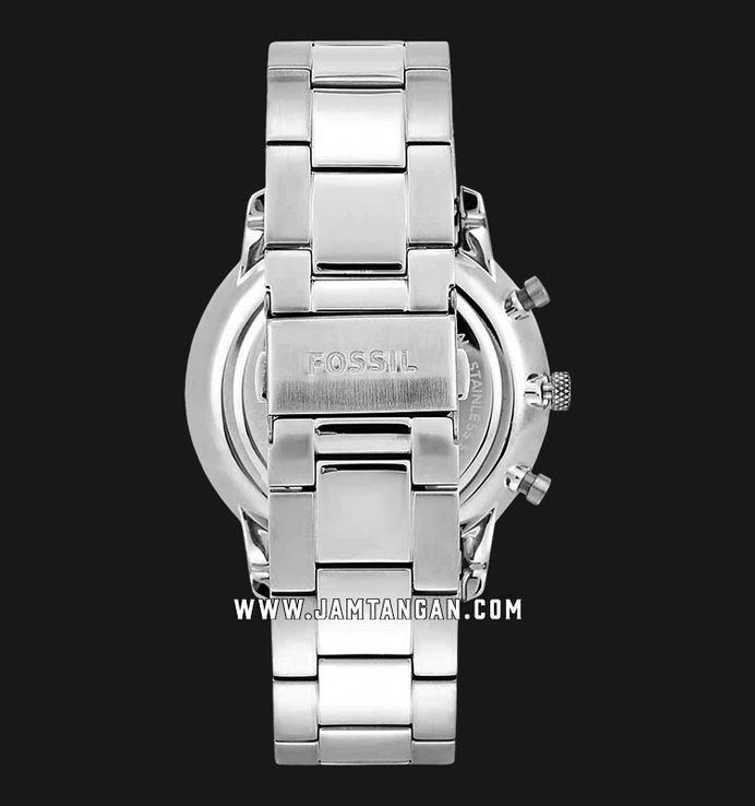 Fossil Neutra FS5384 Chronograph Black Dial Stainless Steel Strap ...