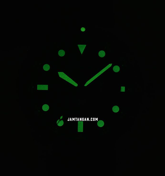 Fossil Blue FS5946 Men Green Dial Tan Eco Leather Strap | JAMTANGAN.COM