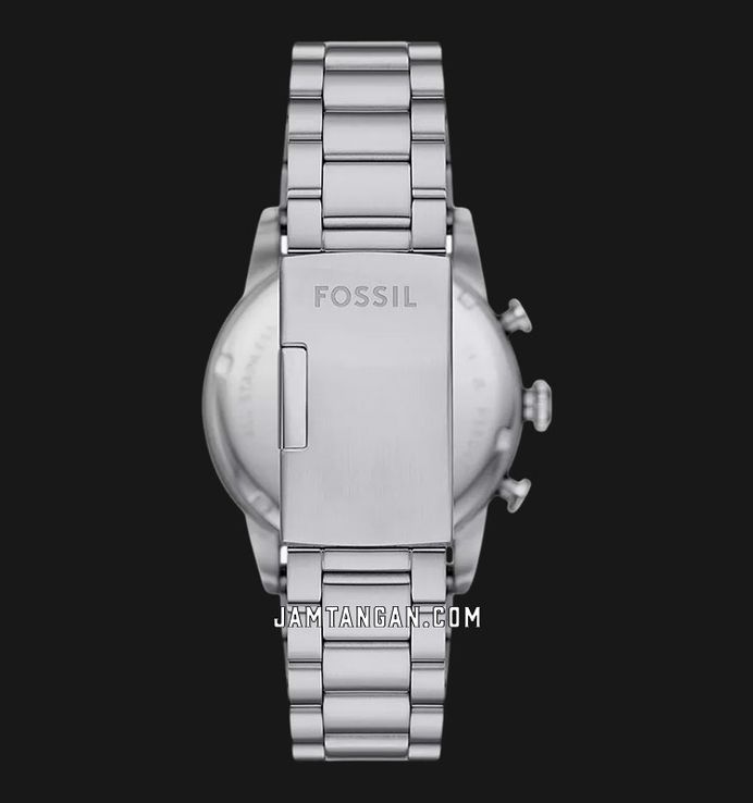 Fossil Sport Tourer FS6048 Men Chronograph Green Dial Stainless Steel ...