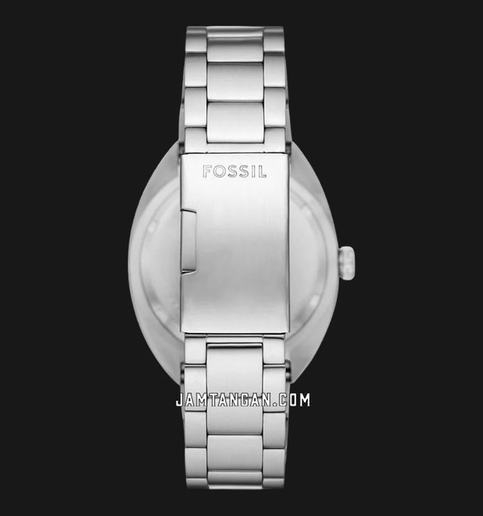 Fossil Breaker FS6063 Men White Dial Stainless Steel Strap | Jamtangan.com