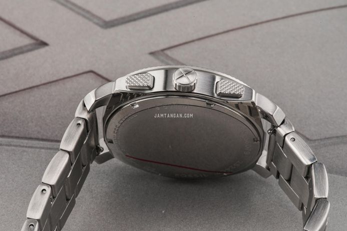 Fossil Machine FS6079 Chronograph Green Dial Stainless Steel Strap ...