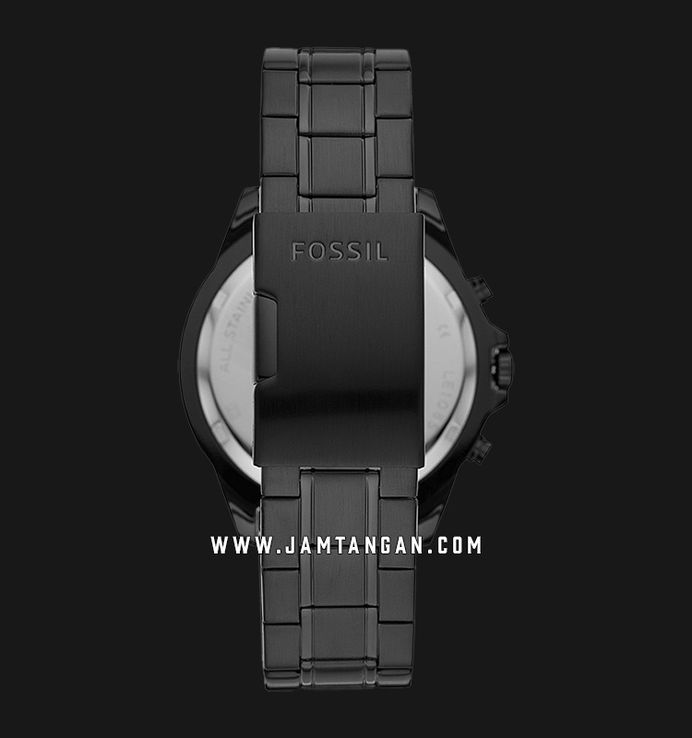 Fossil LE1085 The Garrett Chronograph Limited Edition Mens Black Dial ...