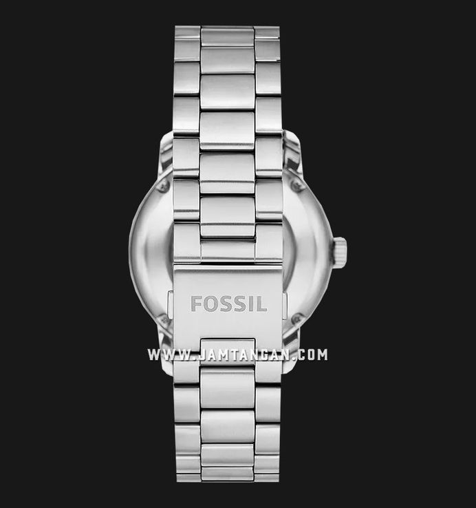 Fossil Heritage ME3247_ME3243 Couple Automatic Rose Gold Dial Stainless ...