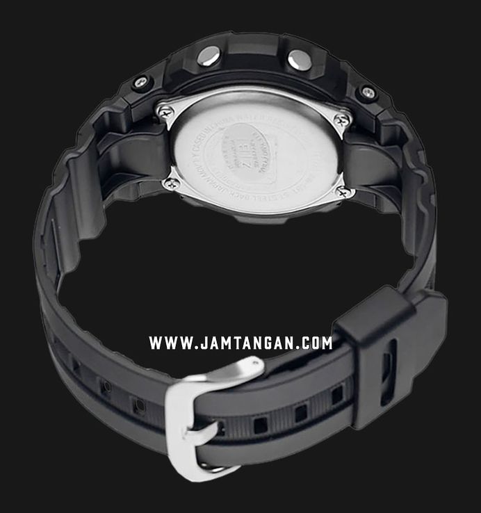 Casio G-Shock AW-591-2A AW-591-2ADR Men Black Digital Analog Dial Black ...