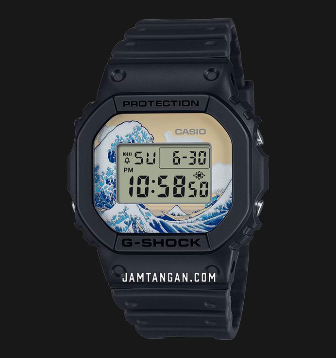 Casio G-Shock DW-5600KHK24-1 DW-5600KHK24-1JR Hokusai Ukiyo-e of Mount ...