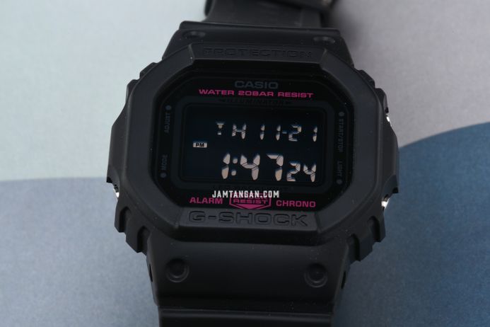 Casio G-Shock X J.POSH DW-5600PK-1 DW-5600PK-1DR Pink Ribbon Digital ...