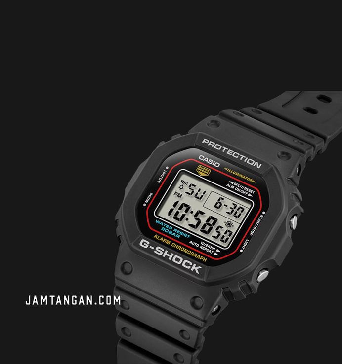 Casio G-Shock DW-5600RL-1 DW-5600RL-1JF Iconic Styles Digital Dial ...