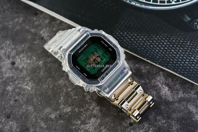 Casio G-Shock DWE-5640RX-7 DWE-5640RX-7DR 40th Anniversary Clear Remix ...