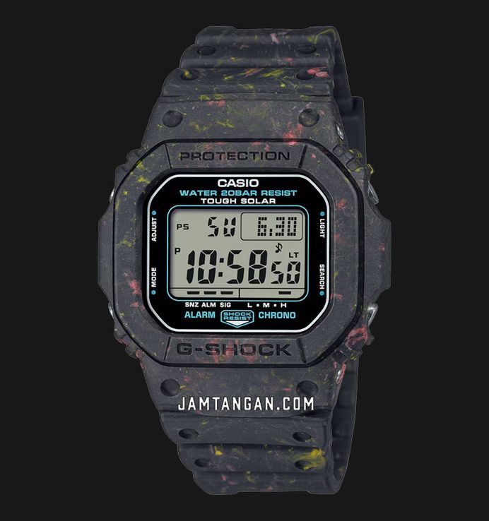Casio G-Shock G-5600BG-1 G-5600BG-1DR Celebrate The G-SHOCK Birthday Tough Solar Digital Dial ...