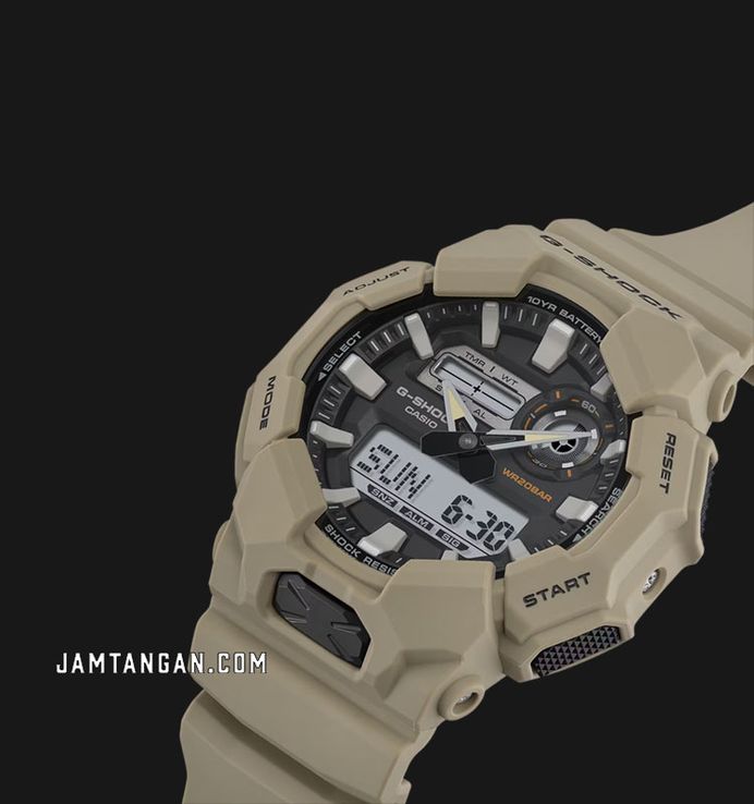 Casio G-Shock GA-010-5A GA-010-5ADR New Rugged Basic Analog Digital ...