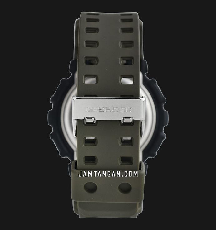 Casio G-Shock GA-100TU-1A3 GA-100TU-1A3DR Two Tone Utility Color Series Digital Analog Dial Sand ...