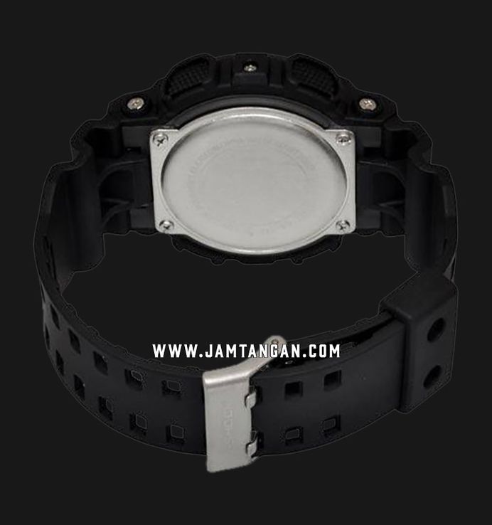 Casio G-Shock GA-110-1B GA-110-1BJF Men Black Digital Analog Dial Black Resin Band (JDM ...