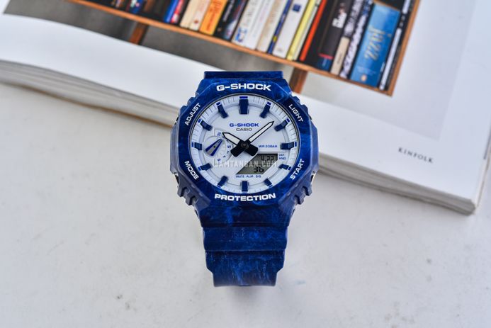 Casio G-Shock GA-2100BWP-2A GA-2100BWP-2ADR CasiOak Chinese Porcelain ...