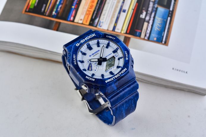 Casio G-Shock GA-2100BWP-2A GA-2100BWP-2ADR CasiOak Chinese Porcelain ...