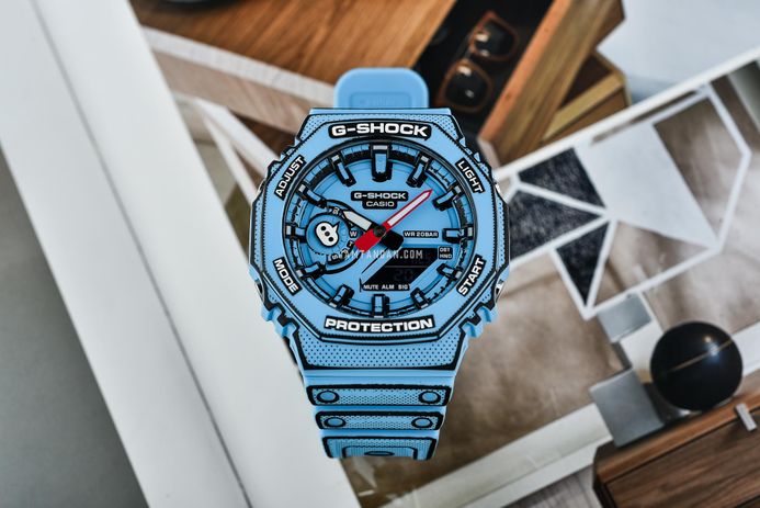 Casio G-Shock GA-2100MNG-2A GA-2100MNG-2ADR CasiOak Manga Theme Series ...