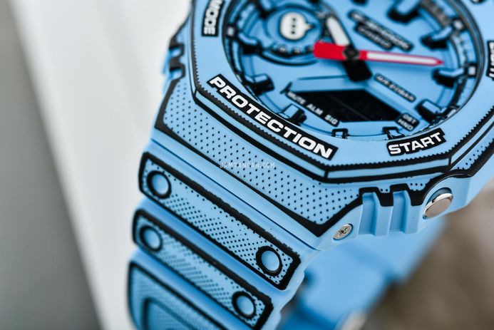 Casio G-Shock GA-2100MNG-2A GA-2100MNG-2ADR CasiOak Manga Theme Series ...