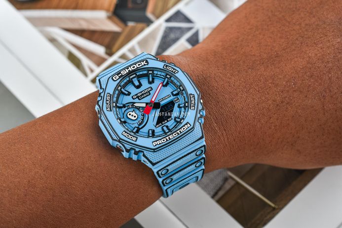 Casio G-Shock GA-2100MNG-2A GA-2100MNG-2ADR CasiOak Manga Theme Series ...