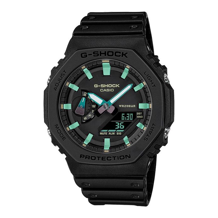Casio G-Shock GA-2100RC-1A GA-2100RC-1ADR CasiOak Teal And Brown Series ...