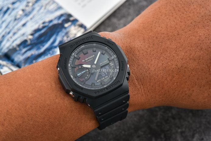 Casio G-Shock GA-2100RW-1A GA-2100RW-1ADR CasiOak Rainbow Brick Wall ...
