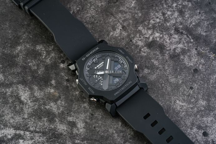 Casio G-Shock GA-2300-1A GA-2300-1ADR Digital Analog Dial Black Resin ...