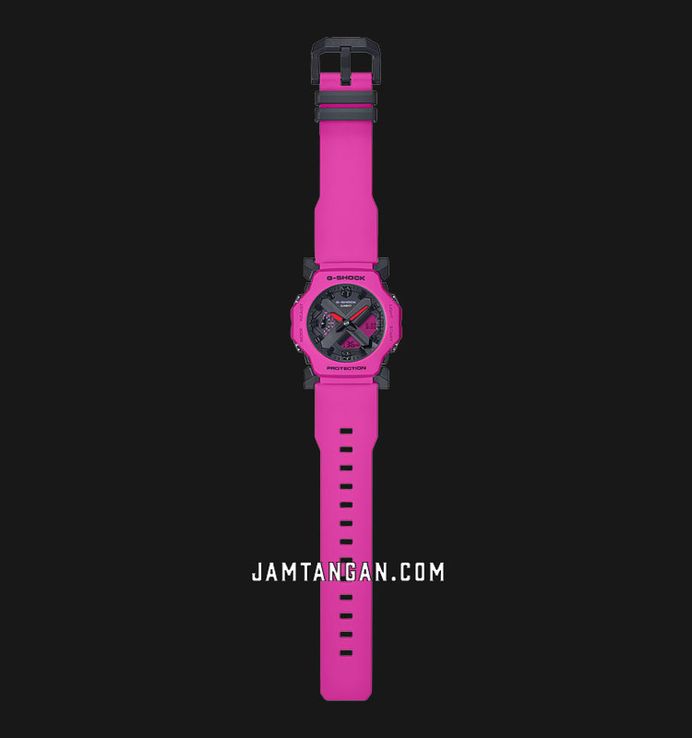 Casio G-Shock GA-2300-4A GA-2300-4ADR Digital Analog Dial Vibrant Pink ...