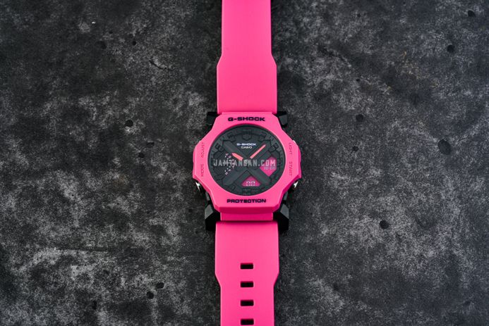 Casio G-Shock GA-2300-4A GA-2300-4ADR Digital Analog Dial Vibrant Pink ...