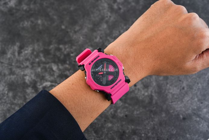 Casio G-Shock GA-2300-4A GA-2300-4ADR Digital Analog Dial Vibrant Pink ...