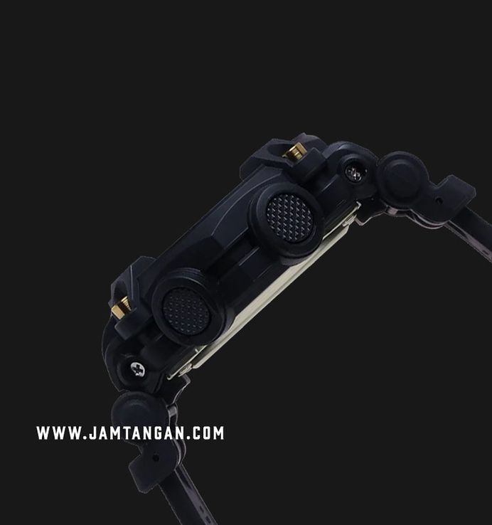 Casio G-Shock GA-900AG-1ADR Garish Gold Digital Analog Dial Black Resin ...