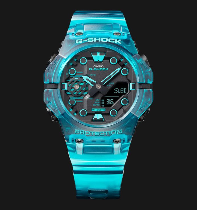 Casio G-Shock GA-B001G-2A GA-B001G-2ADR Digital Analog Dial Turquoise ...