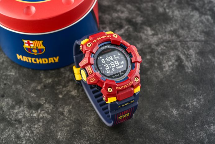 Casio G-Shock X FC Barcelona Matchday GBD-100BAR-4 GBD-100BAR-4DR ...