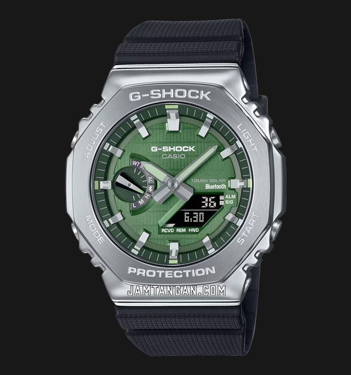 Casio G-Shock GBM-2100A-1A3 GBM-2100A-1A3JF CasiOak Metal Covered ...