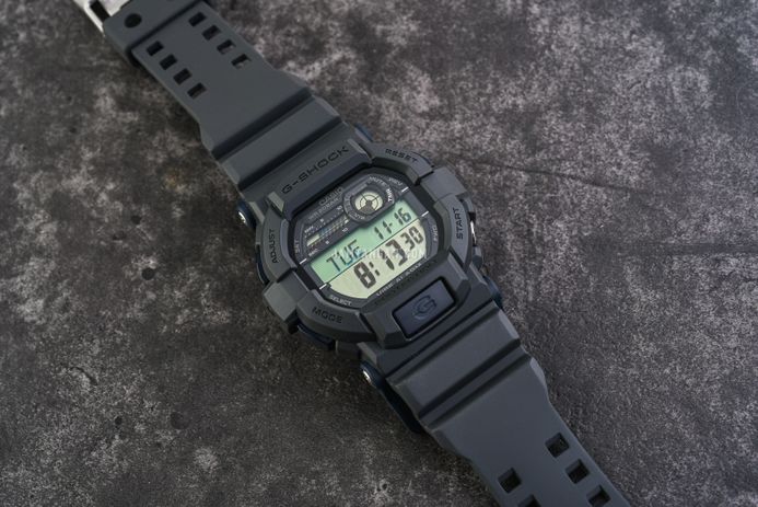 Casio G-Shock GD-350-8 GD-350-8DR Digital Dial Dark Grey Resin Band ...