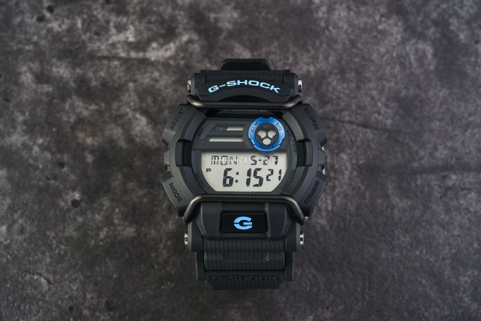 Casio G-Shock Standard GD-400-1B2 GD-400-1B2DR Black Digital Dial Black ...