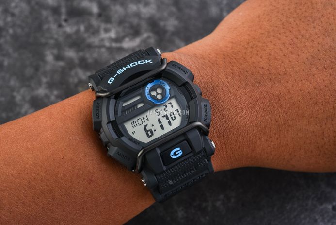 Casio G-Shock Standard GD-400-1B2 GD-400-1B2DR Black Digital Dial Black ...
